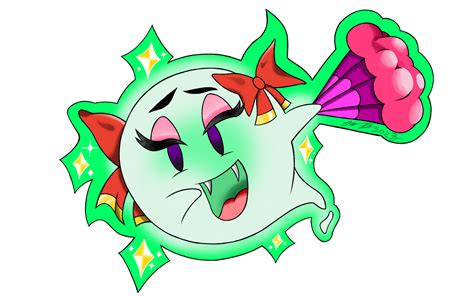 Paper Mario Stickers Vol1 05 Lady Bow By Jayparts1116 On Deviantart