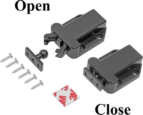 Buy Jiozermi 4 Pack Push Latch Rebound Self Locking Device With