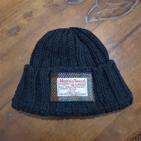 Harris Tweed Beanie Harris Tweed Grailed