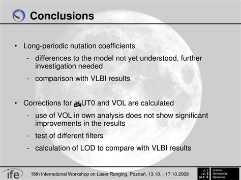 Ppt Earth Orientation Parameters From Lunar Laser Ranging Powerpoint