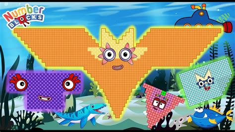 Numberblocks Puzzle Tetris Game 2300 Asmr Undersea Fanmade Animation