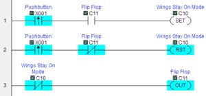 Flip Flop Logic For CLICK PLCs CTRLfreak Io
