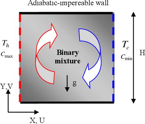 Figure 1 From Unsteady Double Diffusive Natural Convection With Dufour And Soret Effects