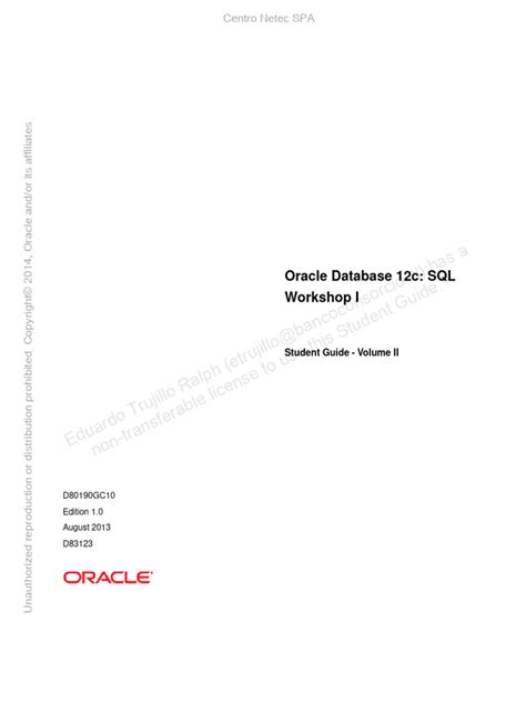 Curso Oracle 12c Parte 3 Pdf Relational Model Databases