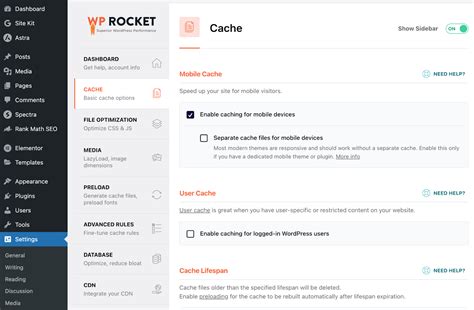 WP Rocket Tutorial Beecommercer