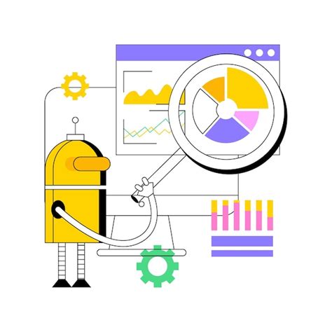 Premium Vector Robotic Process Automation Abstract Concept Vector
