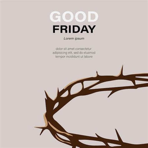 Boa Sexta Feira Com Estilo Vetorial Vetor Premium