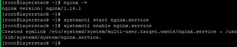 Layerstack Tutorials Layerstack How To Enable Tls 13 In Nginx Service Of Linux Cloud