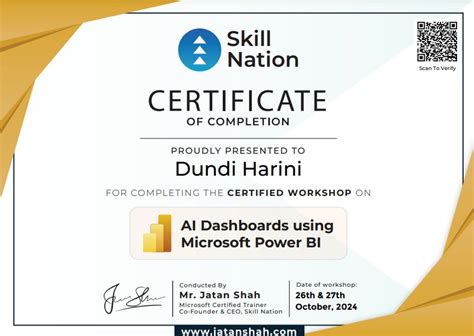 Harini Dundi On Linkedin Powerbi Datavisualization Aidashboards Skillnation