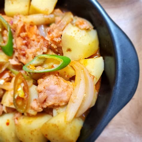 백종원 감자짜글이 감자스팸짜글이 스팸감자짜글이 식탁위의 밥도둑