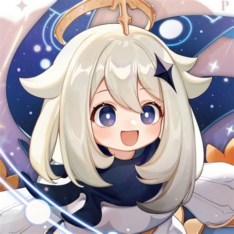 Paimon 𝗚𝗲𝗻𝘀𝗵𝗶𝗻 𝗜𝗺𝗽𝗮𝗰𝘁 𝗶𝗰𝗼𝗻 Милые рисунки Рисунки аниме Школьные