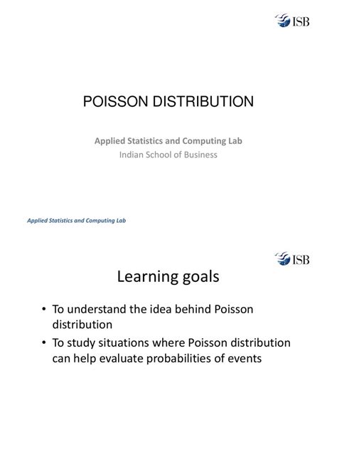 Pdf 11 Poisson Distribution Dokumentips