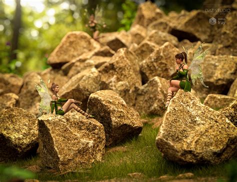 Formations For Rock Collection Daz D