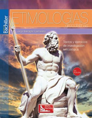 Librería Morelos Etimologias Grecolatinas