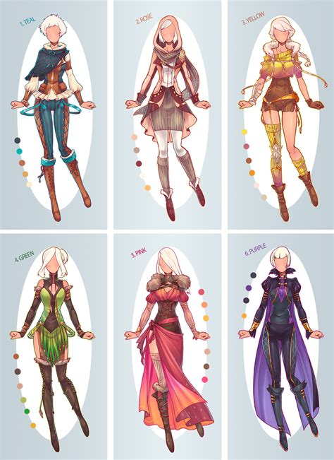 Anime Spring Outfits