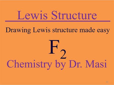 Lewis Structure For F2