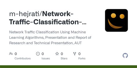 Github M Hejratinetwork Traffic Classification Using Machine Learning Algorithms Network