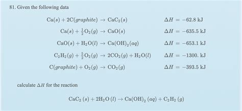Solved Given The Following Data Chegg
