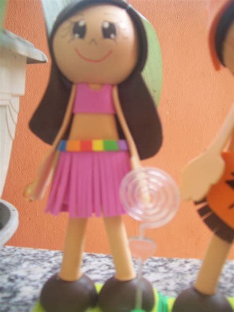 Dani Arte A MÃo Atelier Boneca Eva 3d Carnaval