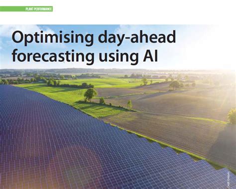 Optimising Day Ahead Forecasting Using Ai Pv Tech