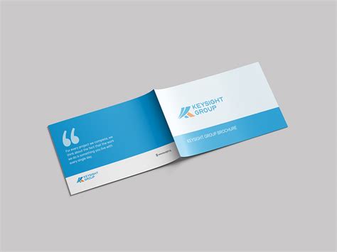 Keysight Brochure Design Behance