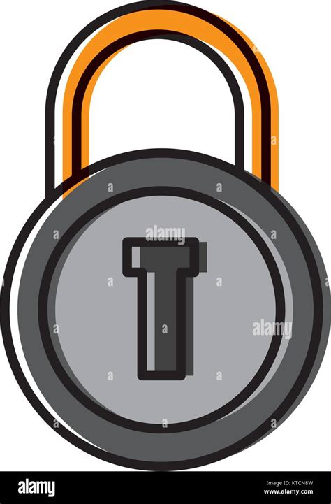 Padlock Security Symbol Stock Vector Image Art Alamy