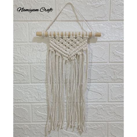 Jual Hiasan Dinding Macrame Wall Hanging Macrame Gantungan Dinding Shopee Indonesia