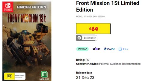 Front Mission 1st Remake