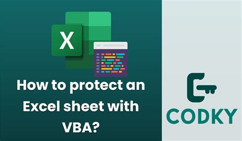 how to protect an excel sheet with vba codky