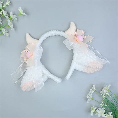 Kawaii Plush Sheep Ear Hairpin Se22391 Sanrense