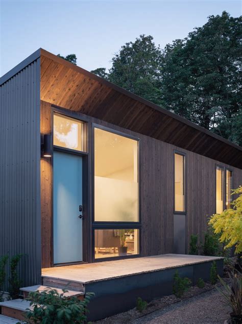 Wittman Estes And Node Build Prefab Backyard Cottage In Seattle