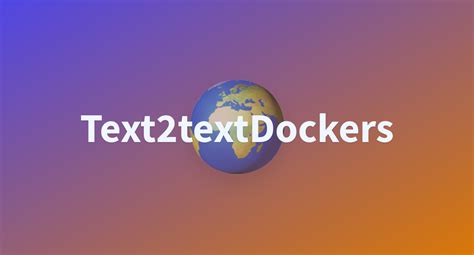 Text2textdockers A Hugging Face Space By Ayush0804