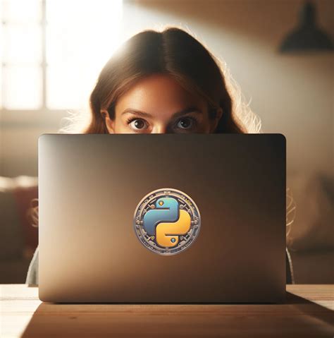 Quantum Python Sticker Socratica