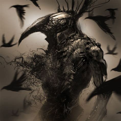 King Raven By Alexruizart On Deviantart Deviantart Fantasy Art Raven