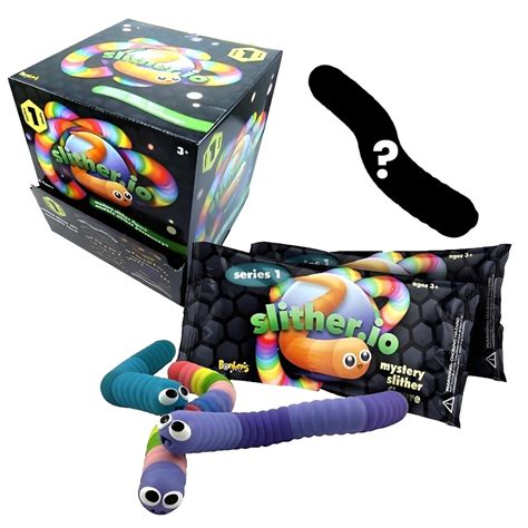 Slither Io Blind Bag Bendy Figure Bracelet Set Of 3 Free Shipping