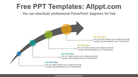 Ascending Arrow PowerPoint Diagram Template Slidesgo Templates