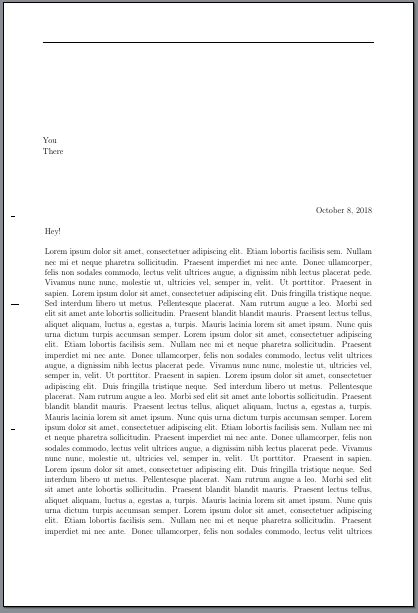 Spacing How To Avoid Empty Space At The End Of A Page When Using Scrlttr TeX LaTeX Stack