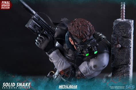 First4figures 메탈기어 솔리드 솔리드 스네이크 피규어 정보
