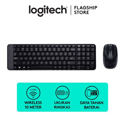 Logitech Wireless Mk Keyboard Mouse Combo Lazada Indonesia