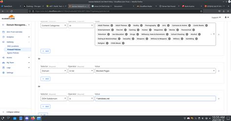 Hows The Regex At Cloudflare To Block Every Subdomain From A Domain