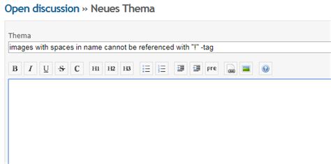 Images With Spaces In Name Cannot Be Referenced With Tag Redmine
