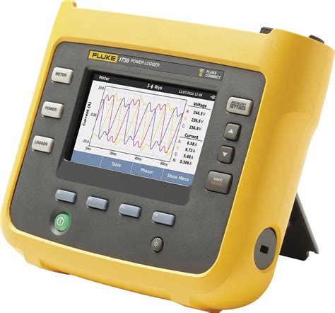 Fluke 1736 Intl Network Diagnostics 3 Phase Data Logger Clamp Meter