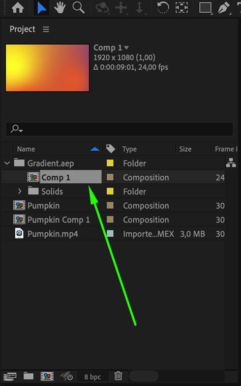 How To Import One After Effects Composition Into Another Project