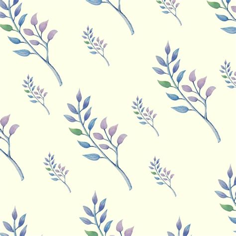 Premium Vector Semless Pattern Design Handmade Watercolor Paintings