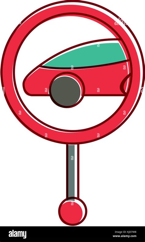 Gps Navigation Pointer Map Car Location Stock Vector Image Art Alamy