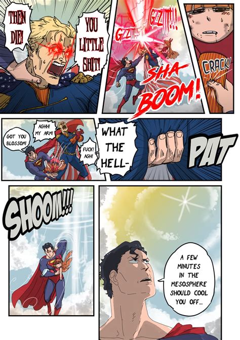Superman Blossom And Homelander Dc Comics And 2 More Drawn By