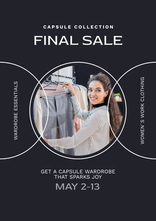Capsule Wardrobe Templates Free Graphic Design Template Vistacreate