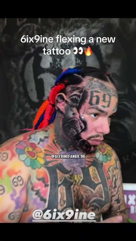 6ix9ine Reveals A New Tattoo 🔥 6ix9ine Fyp Tekashi6ix9ine 6ix9ine