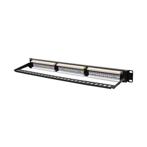 Cat6A UTP Patch Panel 24 Port