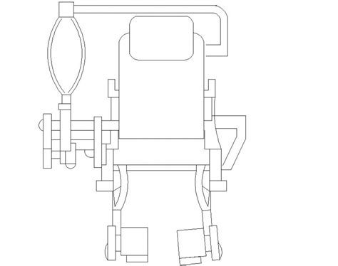 Detail 2d View Cad Gym Equipment Block Of Leg Extension Machine Layout File In Dwg Format Artofit